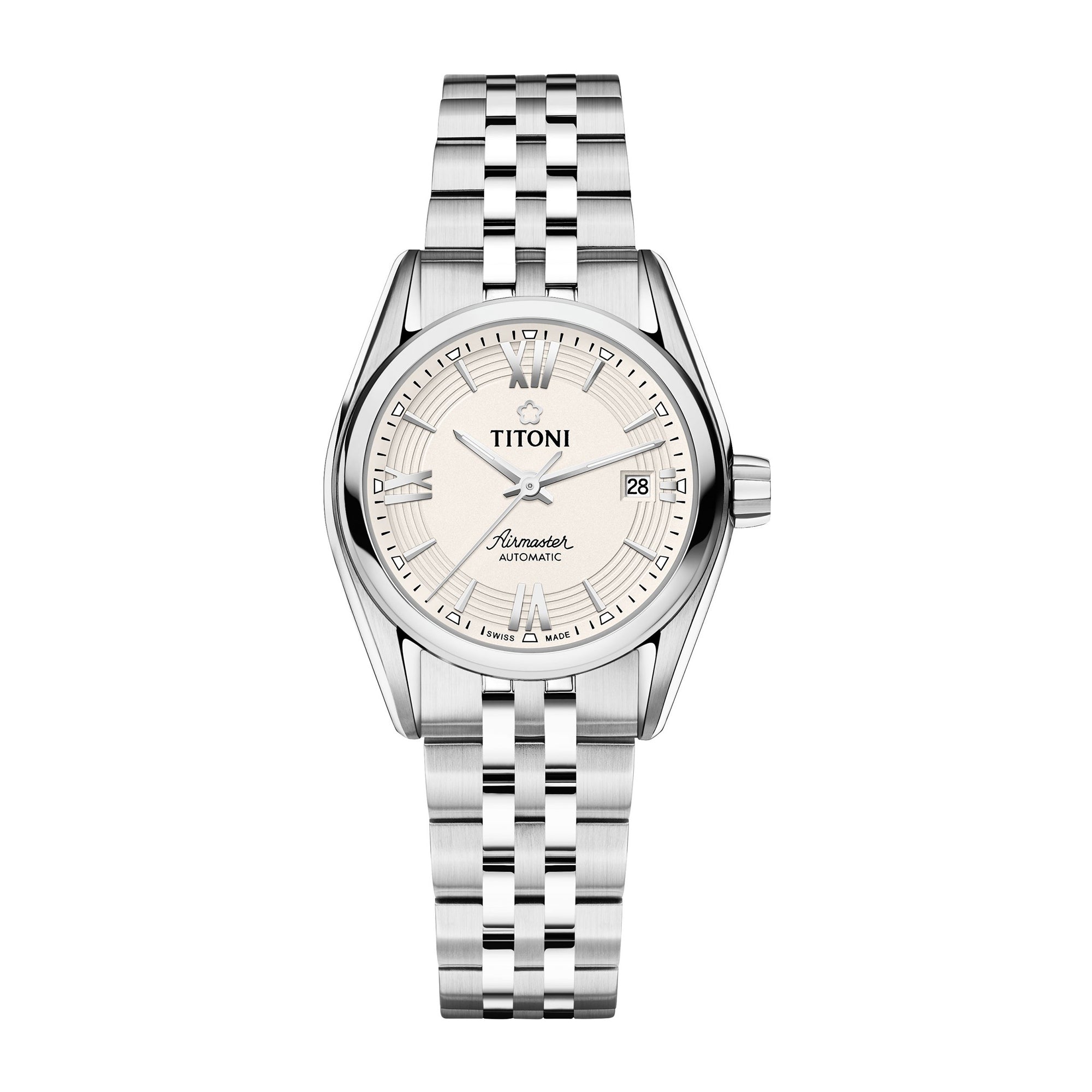 Titoni Women's Airmaster Automatic Silver Dial Watch