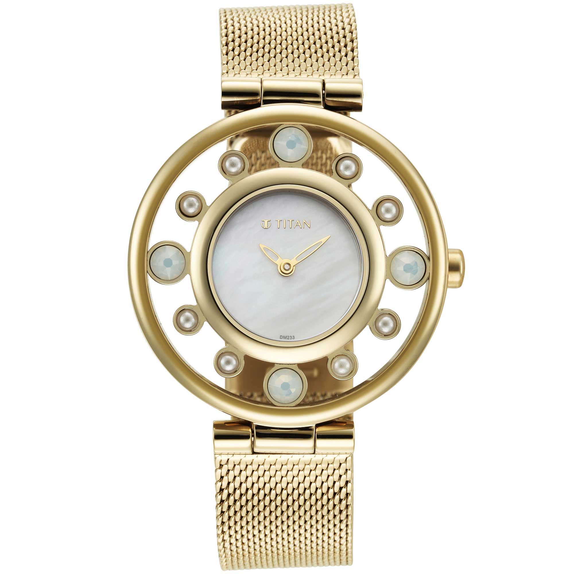 Titan Mother Of Pearl Dial Analog Watch for Women